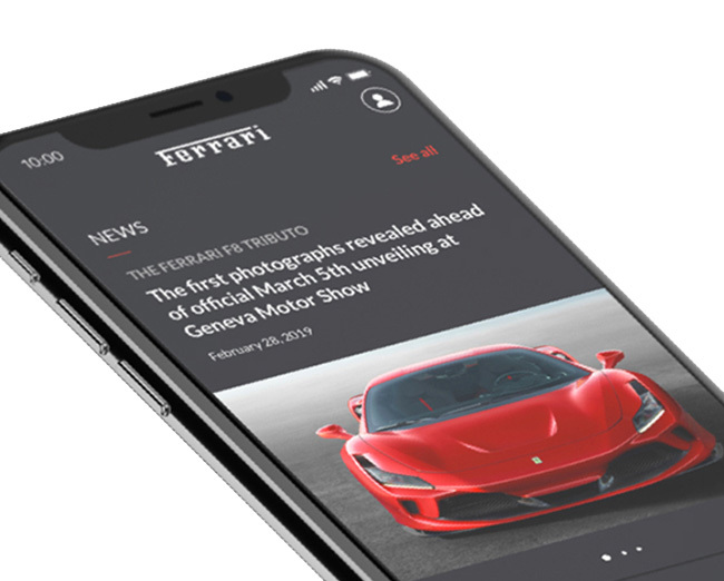 MyFerrari App 正式リリースのお知らせ