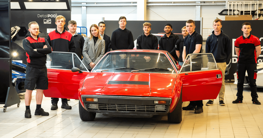 A unique experience for Dick Lovett Ferrari Apprentices