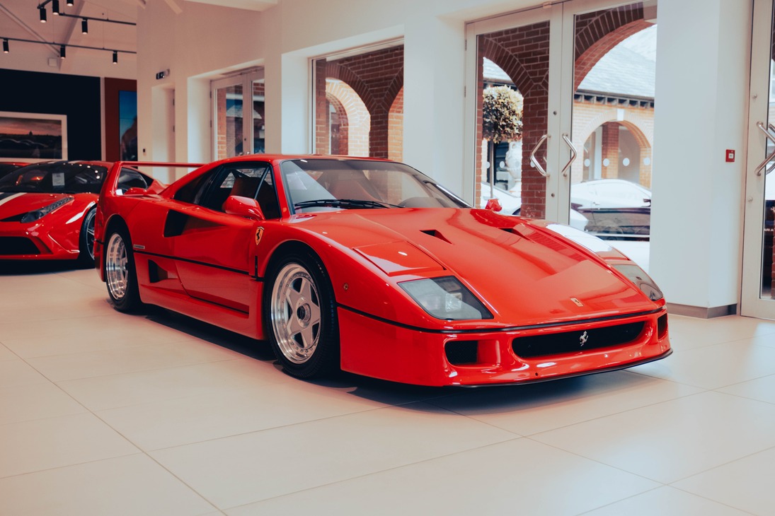 The famous Ferrari F40…
