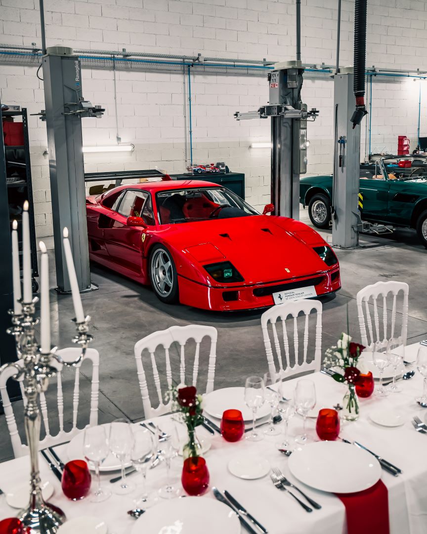 An atypical dinner in our Provencal workshop