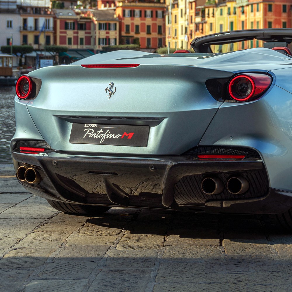 Carbon fibre rear diffuser