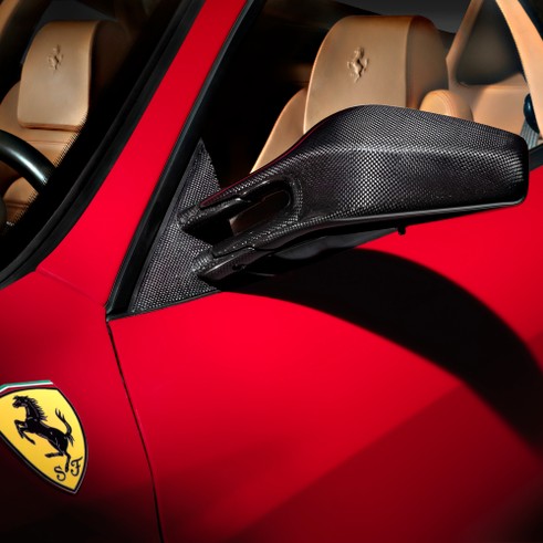 Carbon fibre mirrors