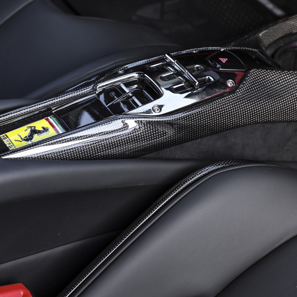 Carbon fiber center tunnel console
