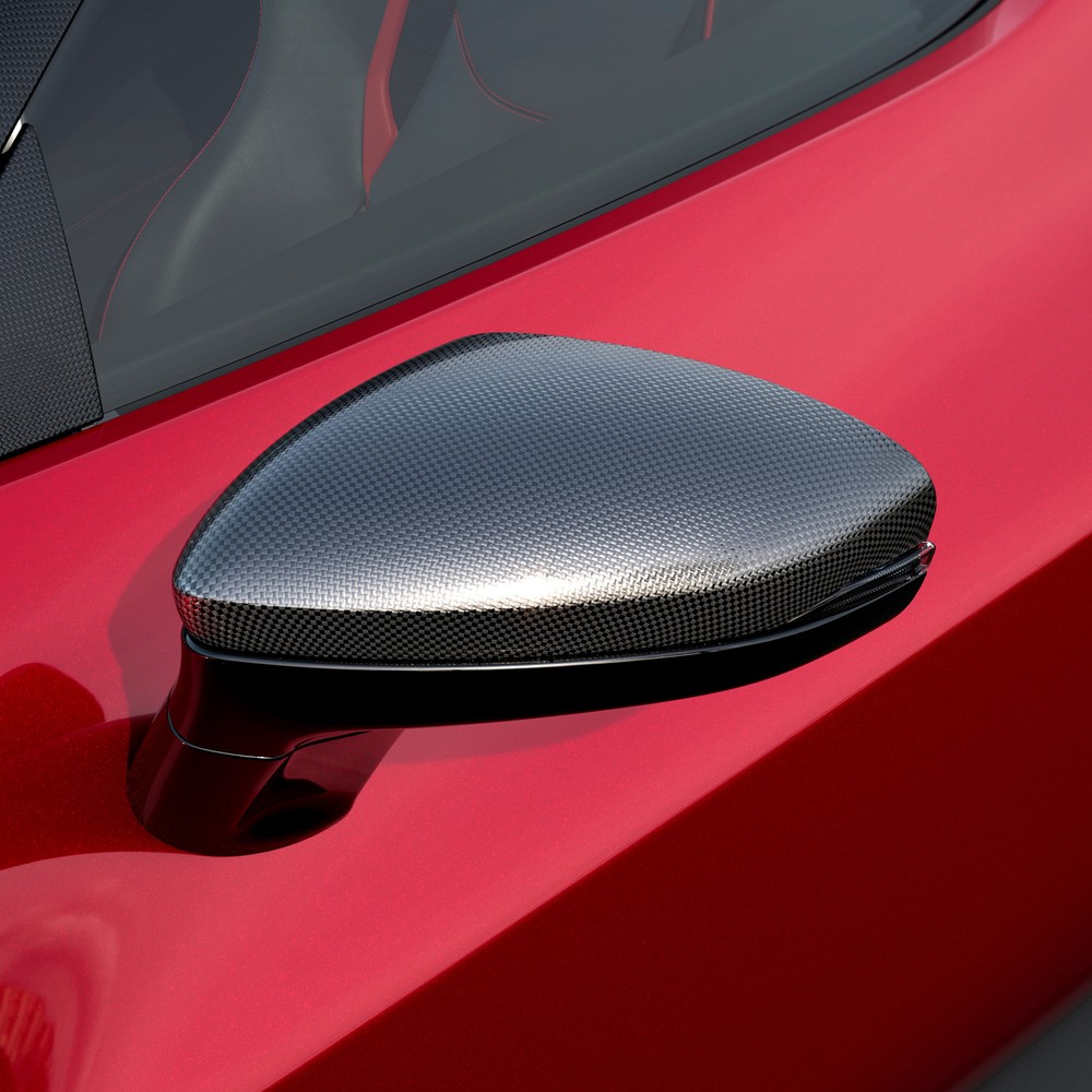 Carbon fibre mirrors