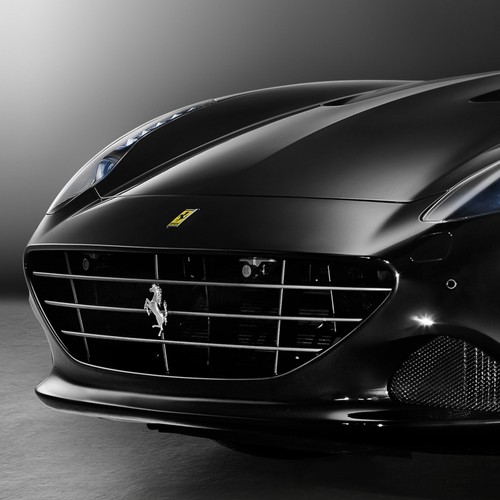 Chrome front grille
