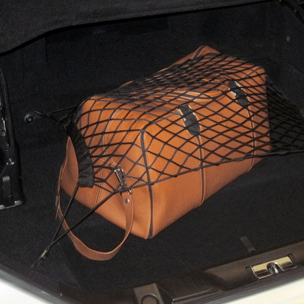 Luggage retainer net