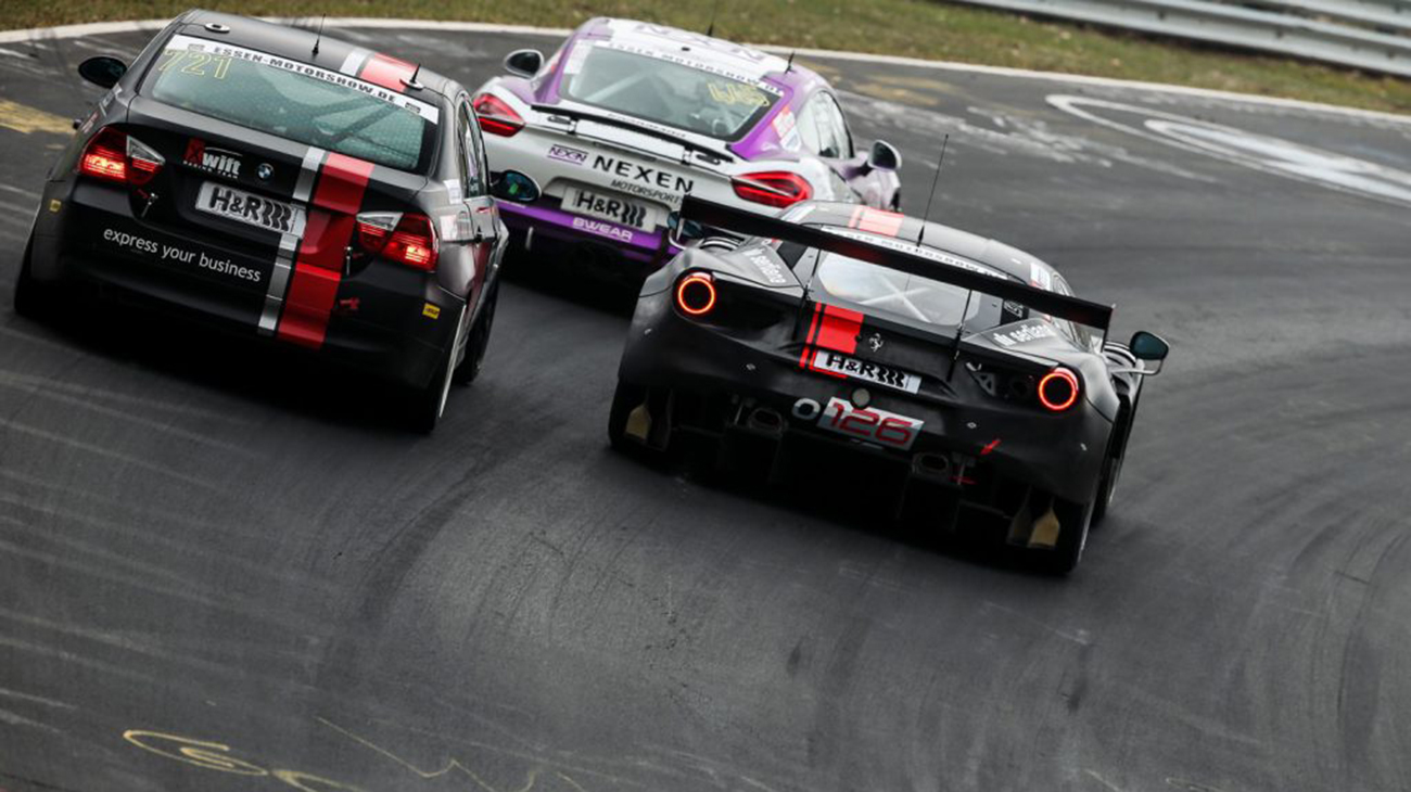 Rain doesn’t stop 488 GT3 of Octane 126 at the 'Ring