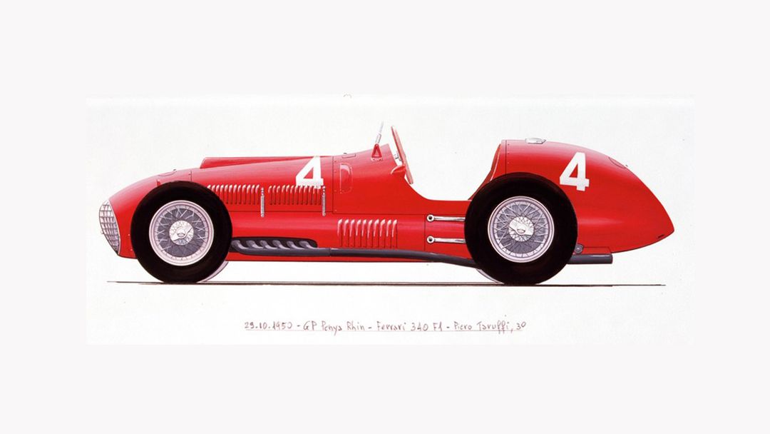 Ferrari 340 F1: Ferrari History