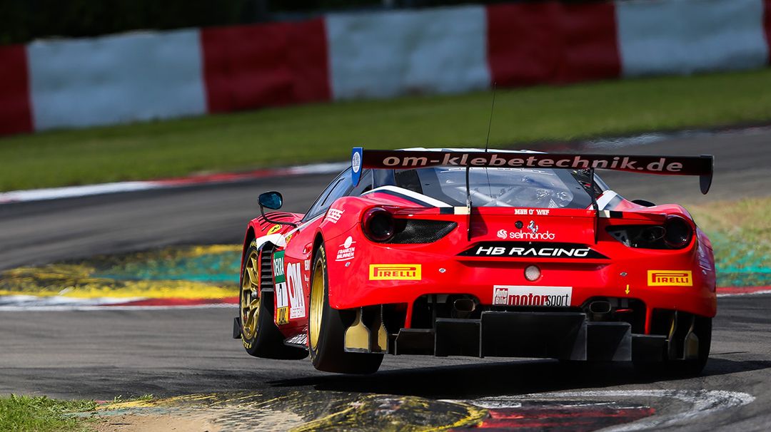 Seventh place in Race 1 at Nürburgring for HB Racing