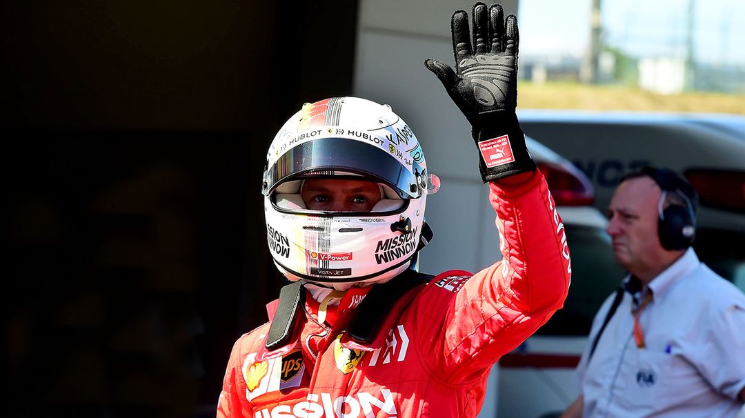 Japanese Grand Prix - Seb-Charles! Ferrari lock out front row