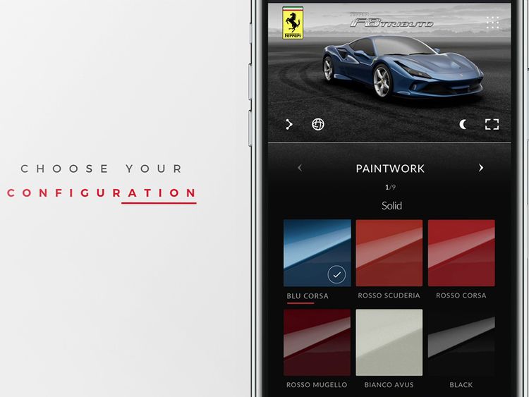 My Ferrari App - Ferrari.com