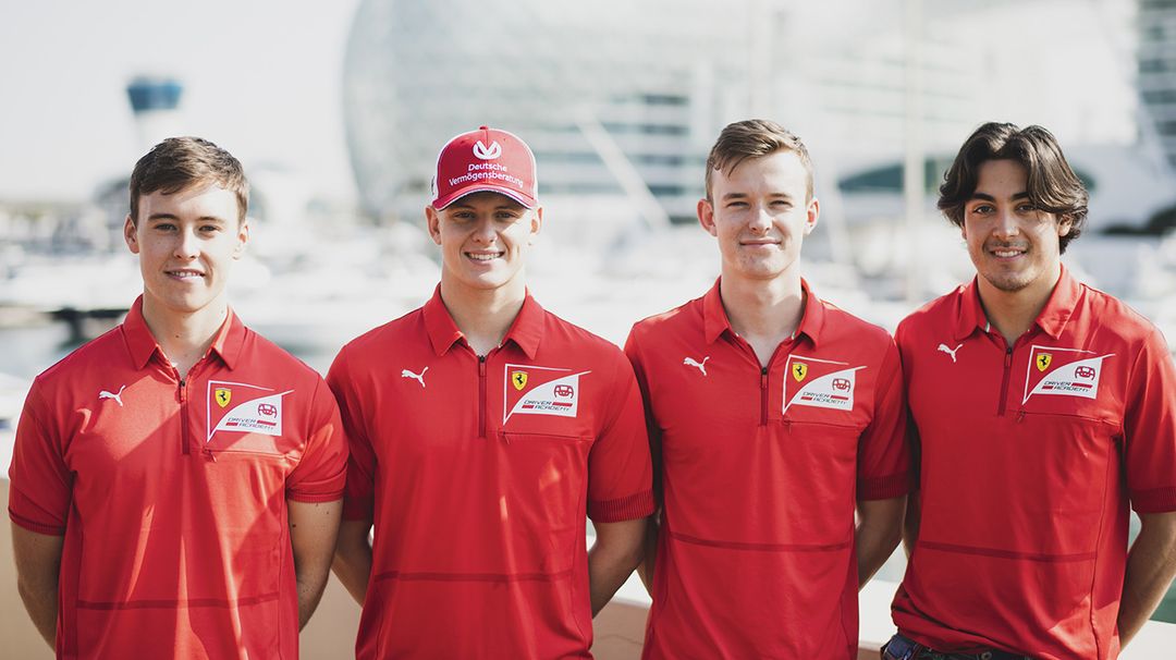 Five drivers in Formula 2 in 2020