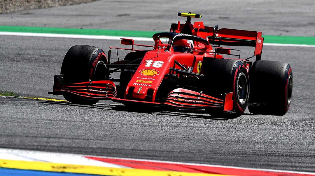 Gran Premio d'Austria - Charles sul podio in Austria