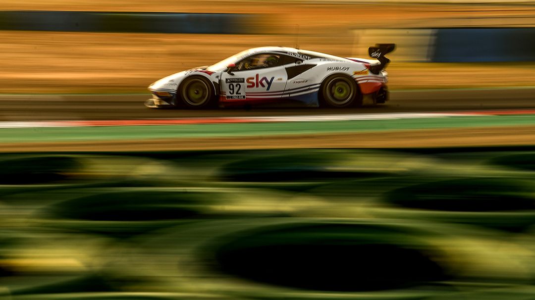 Three Ferraris ahead of the pack at Magny Cours for Race-2