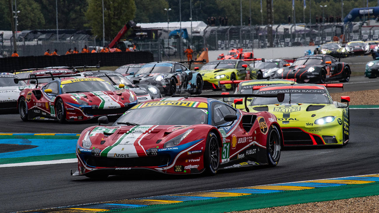 Le Mans, start of a legendary race