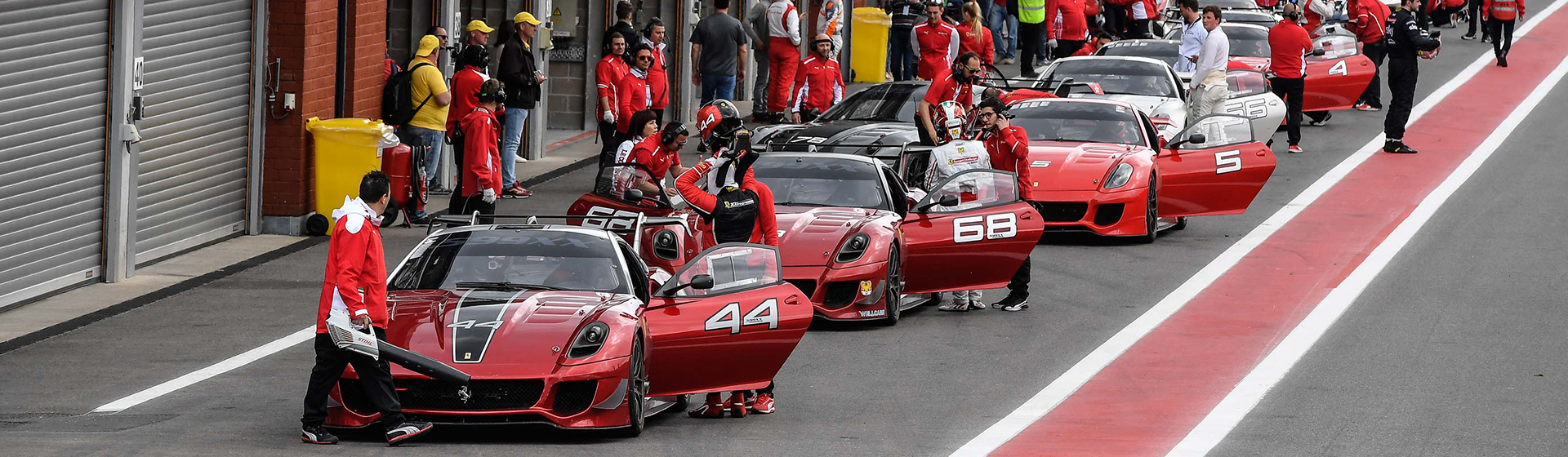 Ferrari Racing Days - The sun shines on the Ferraris at Spa