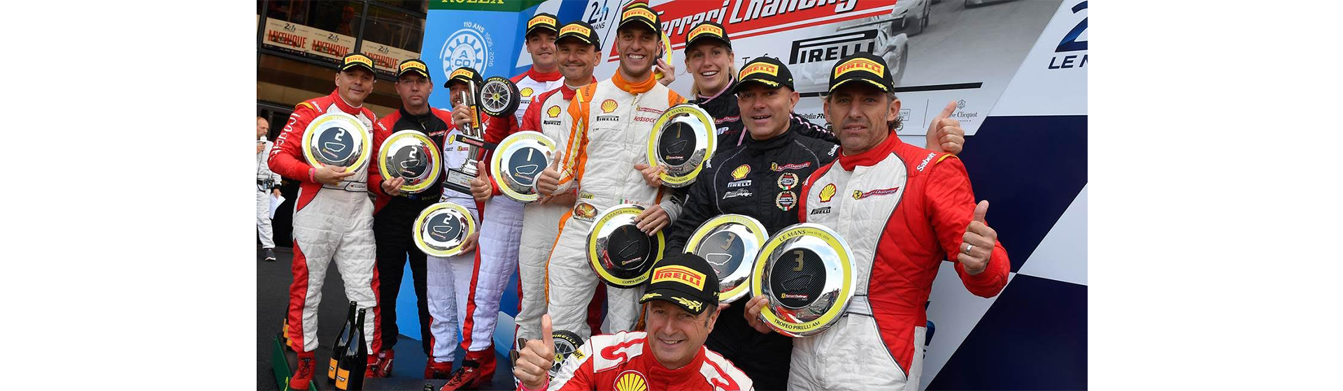 Ferrari Challenge Europe - The winners’ words from Le Mans podium