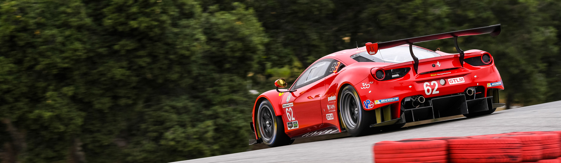 IMSA SportsCar Championship - Ferrari 488 GTE On Pole in Laguna Seca