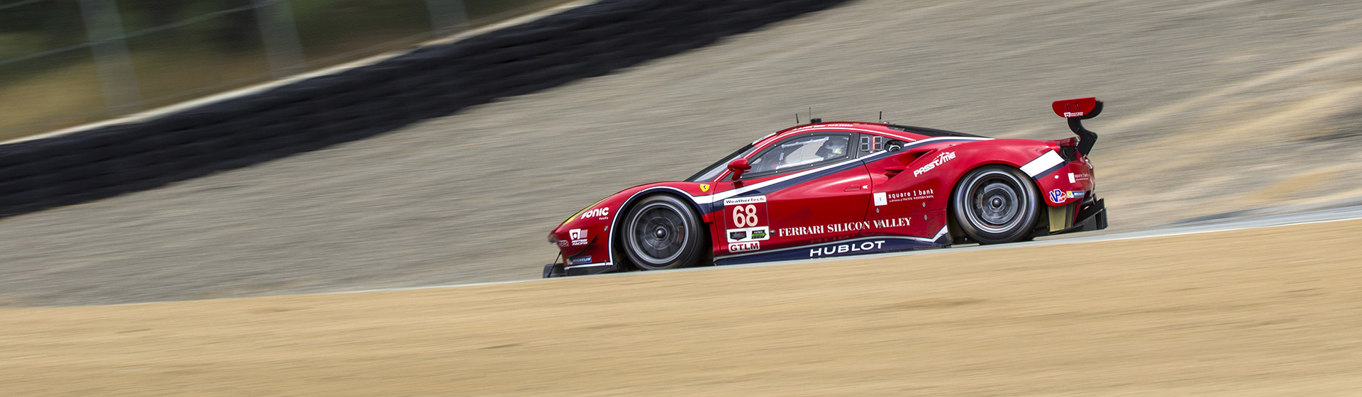 IMSA - More podiums for Ferrari 488 at Laguna Seca