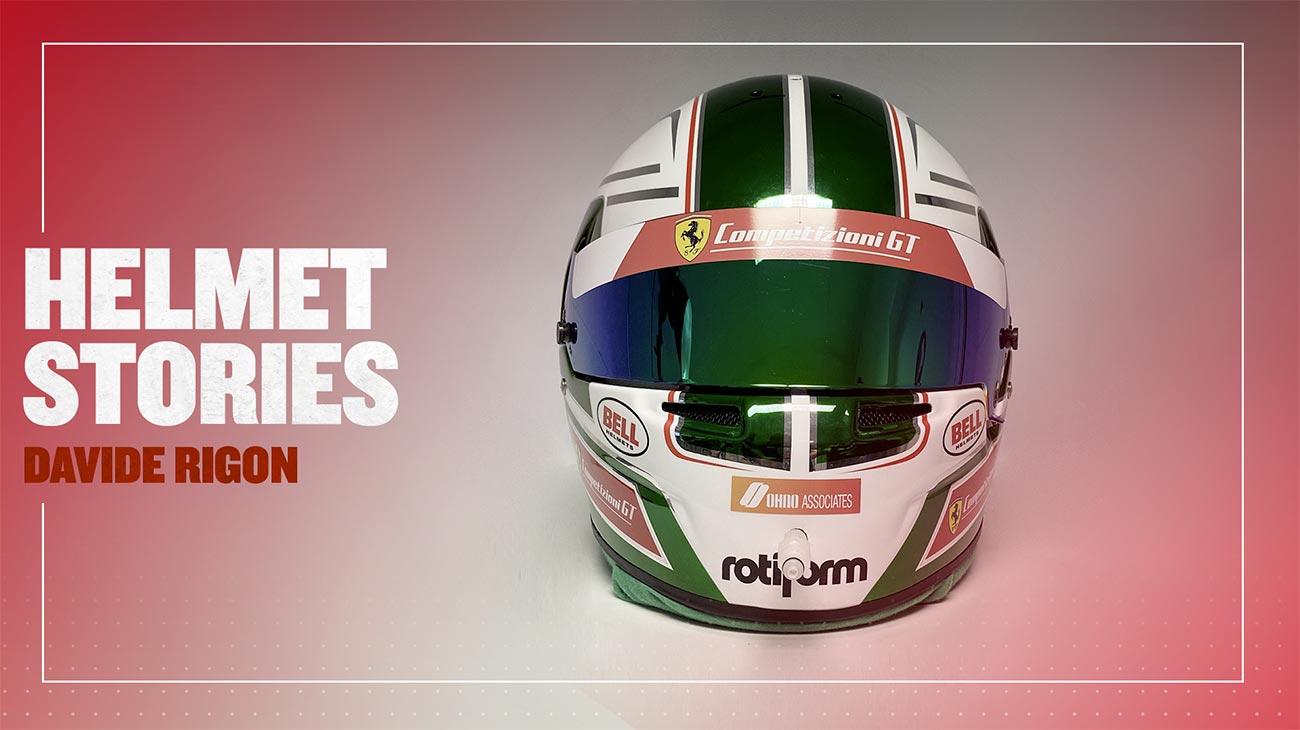 Helmet Story: Davide Rigon