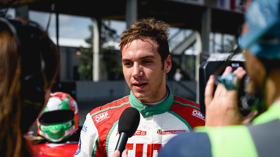 Ferrari Challenge Driver Benjamin Hites - Ferrari.com