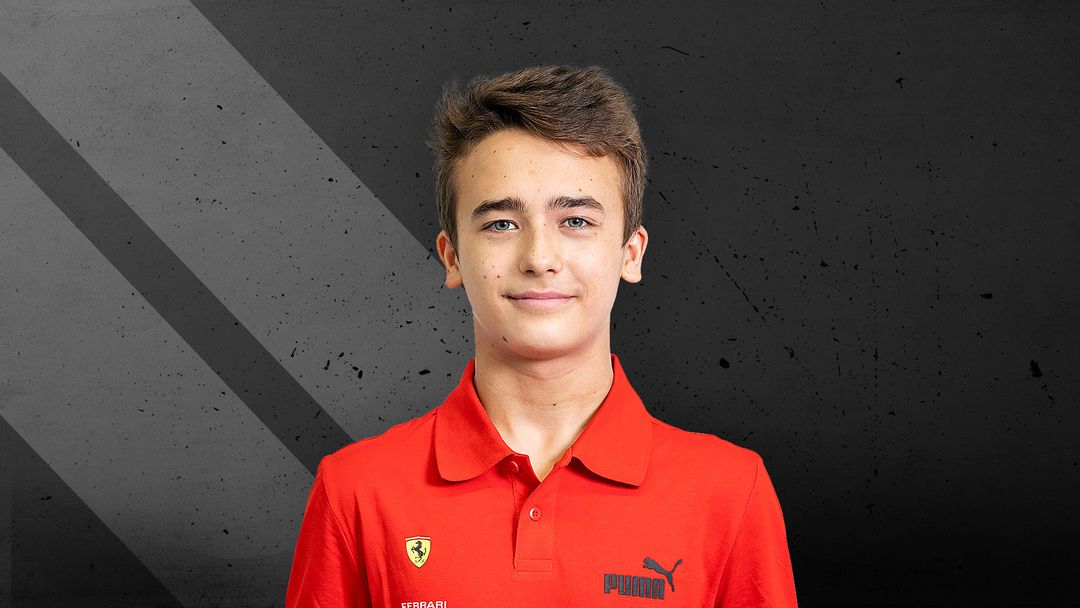 Scuderia Ferrari Driver Academy Driver - Dino Beganovic