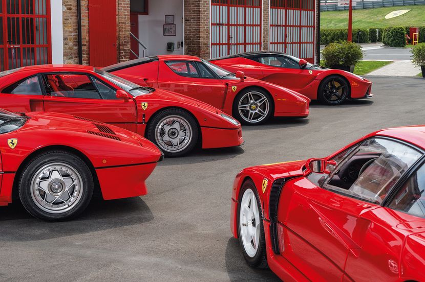 Jon Hunt, che viaggi in Ferrari!