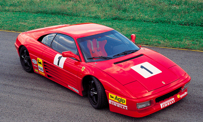 Juego de números: Ferrari 348