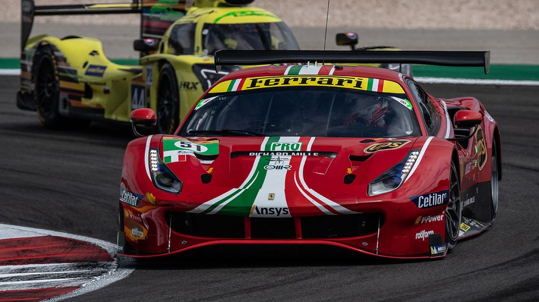 Ferrari in the lead after four hours at Portimão