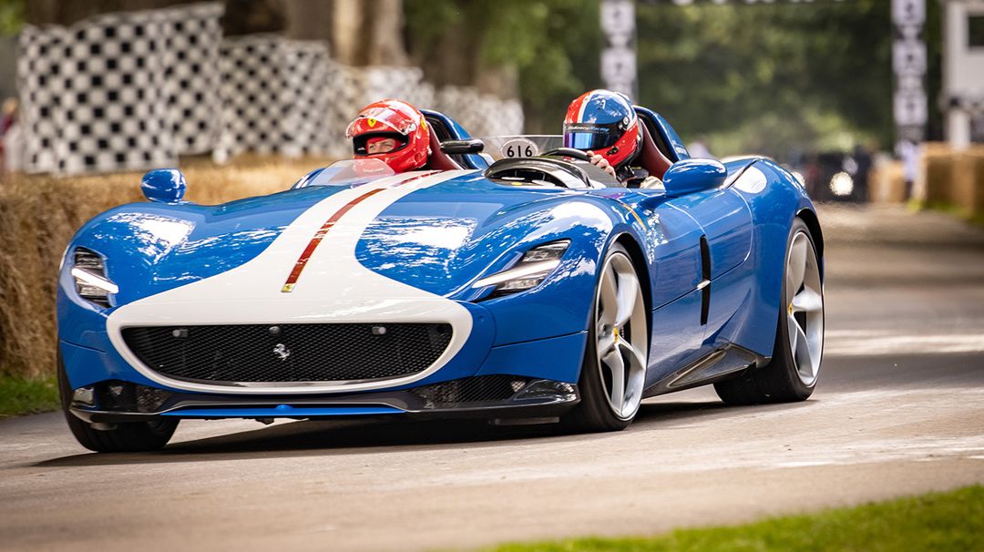 Dream display for Ferrari at the Goodwood Festival of Speed
