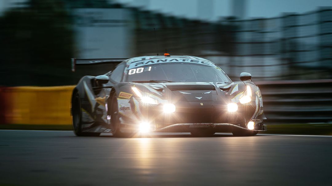 Ferrari leads at mid-point of 24 Hours of Spa-Francorchamps