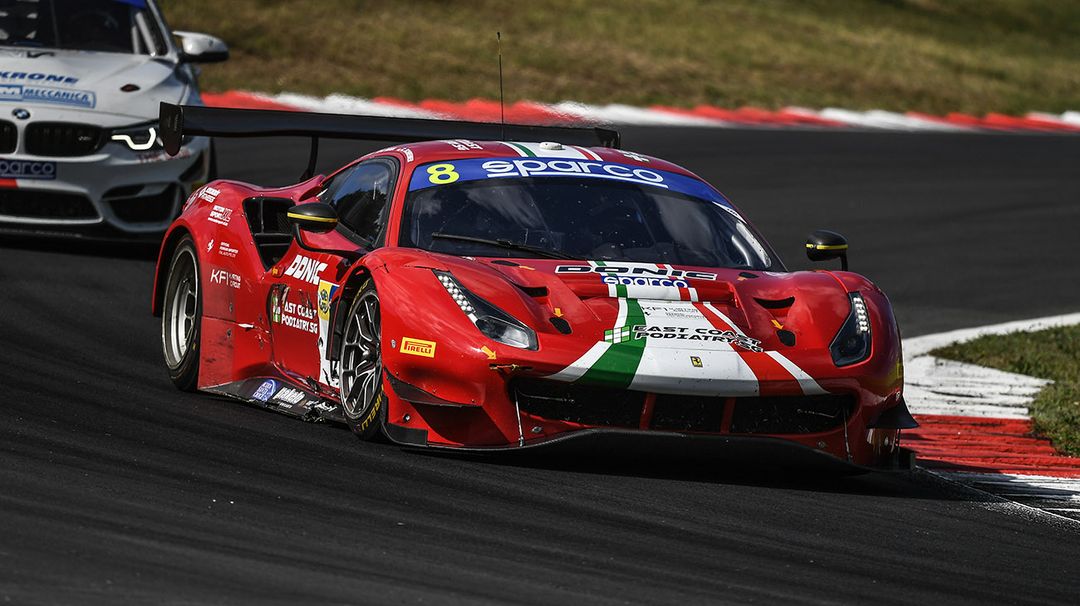 Ferrari hat-trick in GT3 Pro-Am at Vallelunga