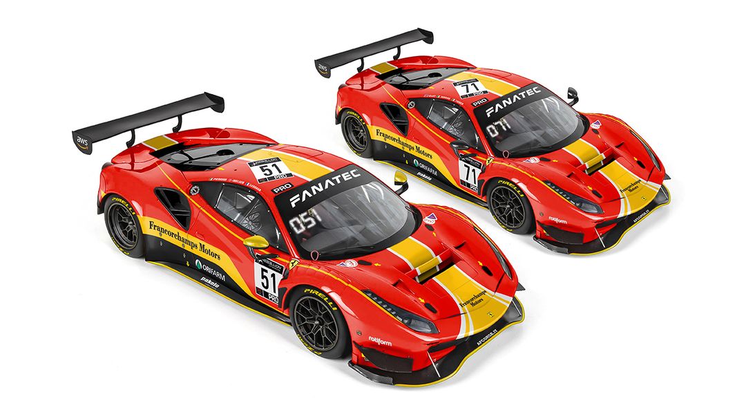 Two Ferraris in Intercontinental GT Challenge