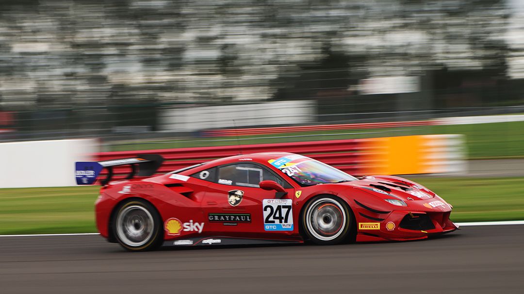 A win and a third-place for Ferrari at Donington Park