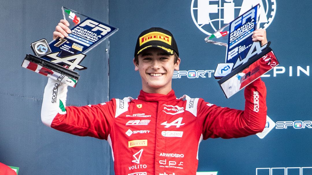 Formula Regional: Beganovic on the podium at last!