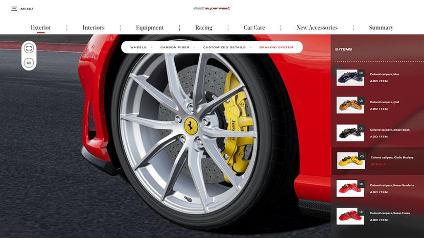 Genuine Car Configurator