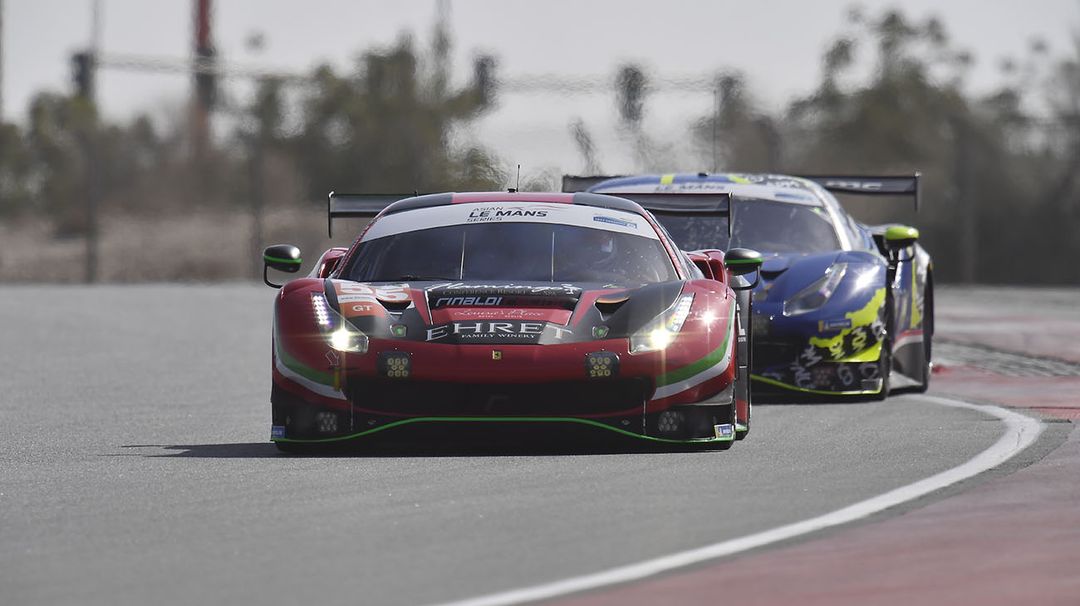 Double Ferrari podium on ALMS debut