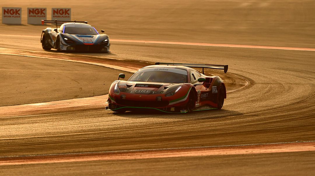 Rinaldi Racing win, Ferrari on Pro-Am podium