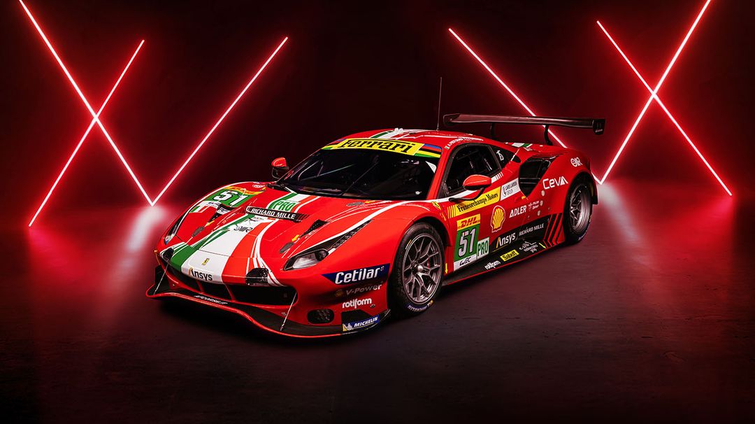 AF Corse 488 GTE Livery For 2021 WEC Unveiled, 49% OFF