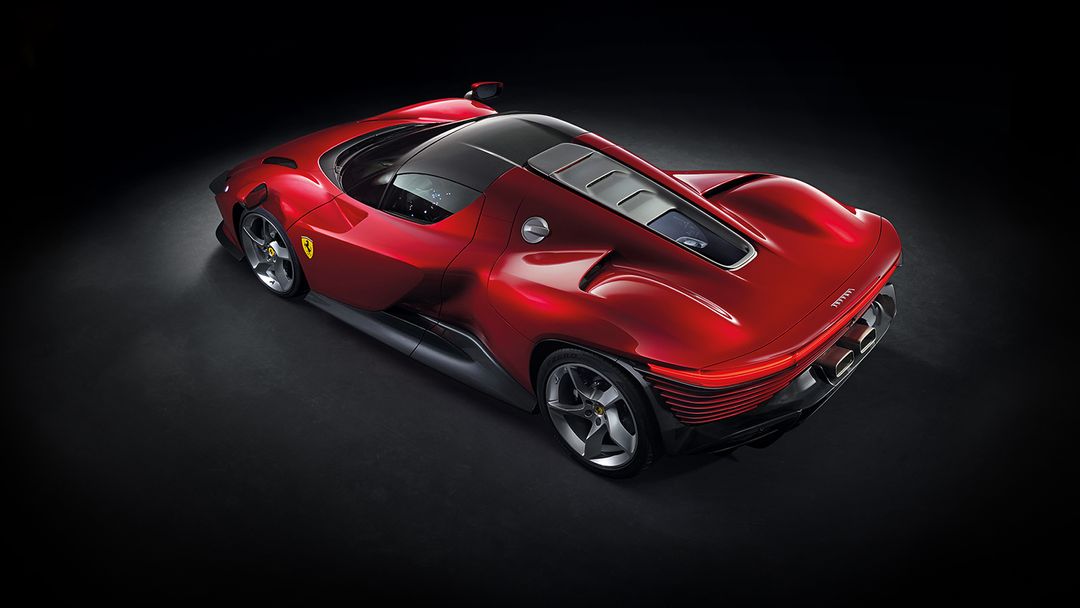 Red Ferrari Sports Car