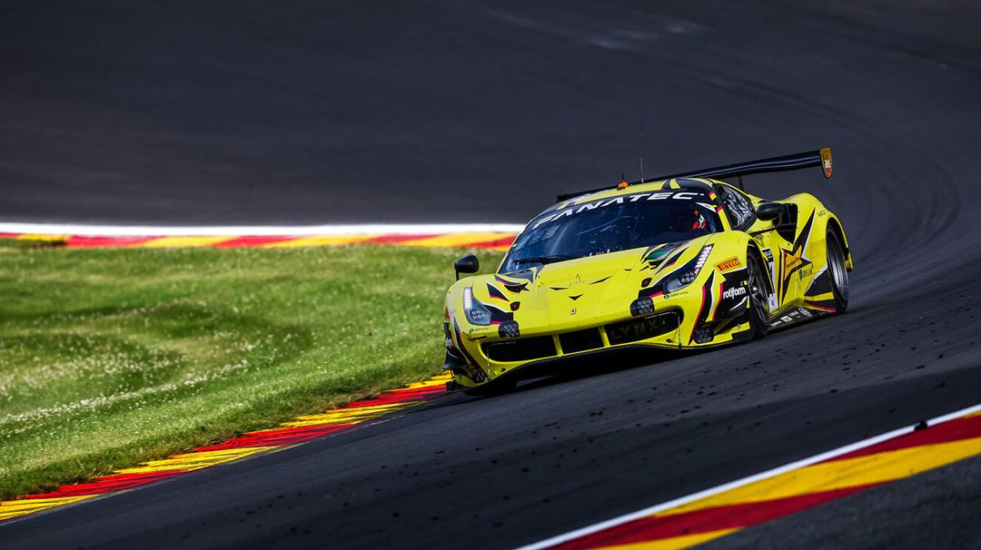 Five Ferraris at Spa to prepare for the 24 Hours
