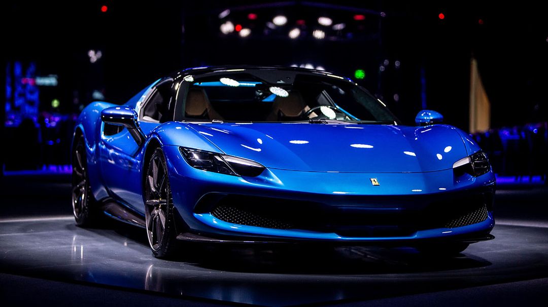 The new 296 GTS presented in Switzerland