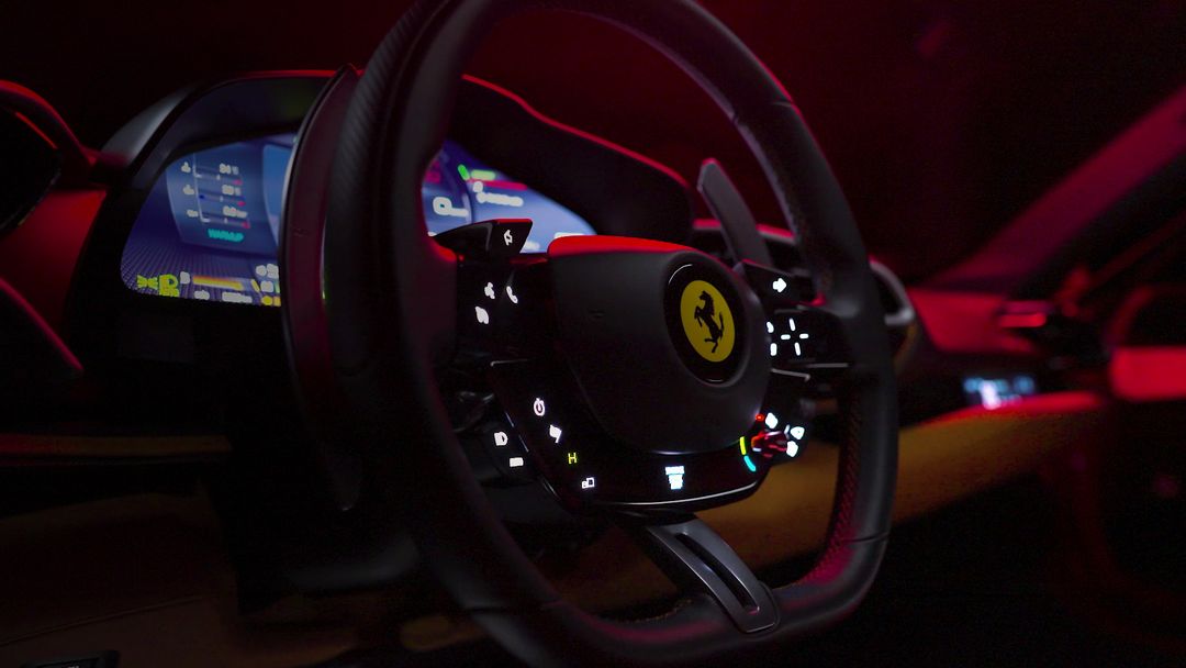 El volante del Ferrari 296 GTB: Guía y características - Ferrari.com