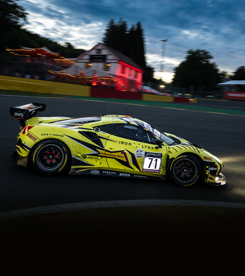 Ferrari fourth one-third into 24 Hours of Spa