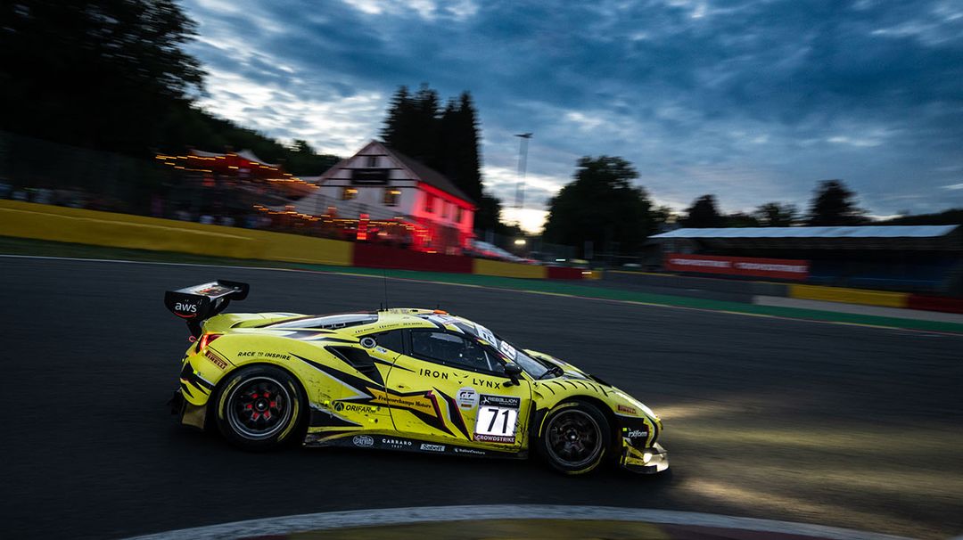 Ferrari fourth one-third into 24 Hours of Spa