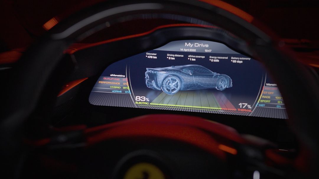 Ferrari SF90 Stradale | 混合动力系统: 指南和特点 - Ferrari.com