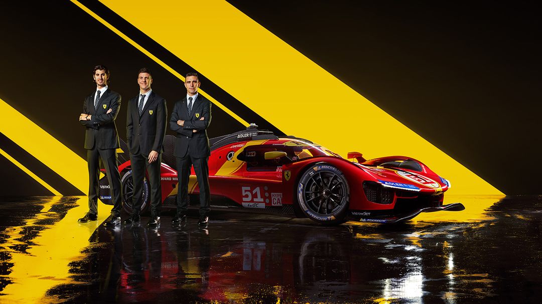 Ferrari 499P, le voci dei piloti della hypercar del Cavallino Rampante