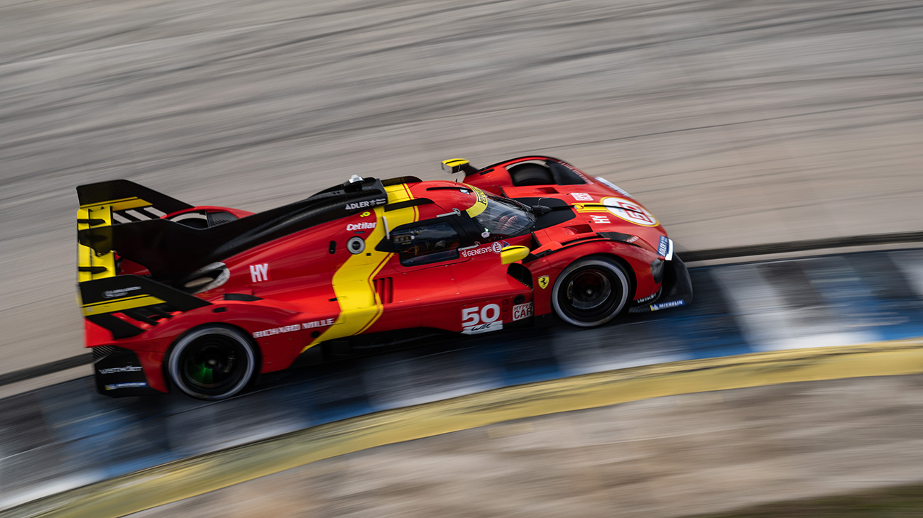 Video: Ferrari 499P Hypercar testing at Sebring circuit | FIA WEC Prologue