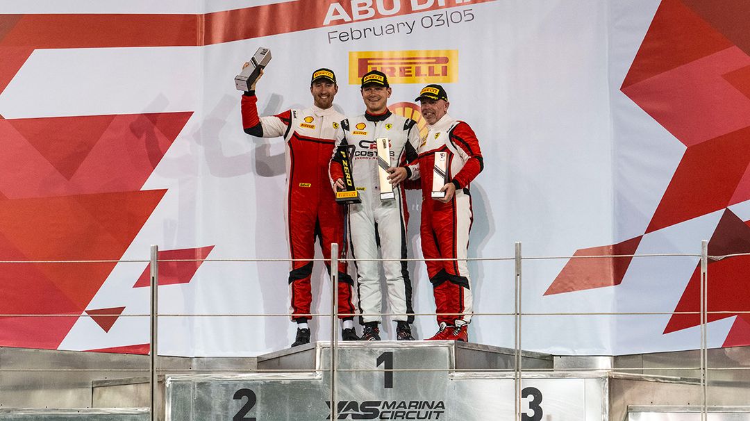 Winter Challenge, comments from Race-2 podium in Abu Dhabi