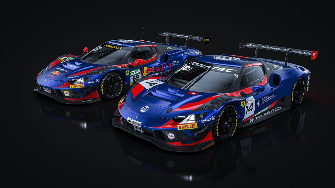 Ferrari 296 GT3 features in Europe with Emil Frey